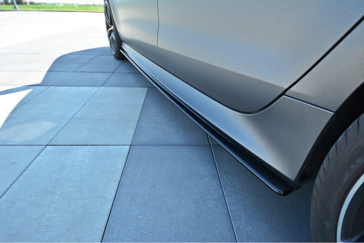 Maxton Design Seitenschweller (Paar) für Audi RS7 C7 Facelift Hochglan