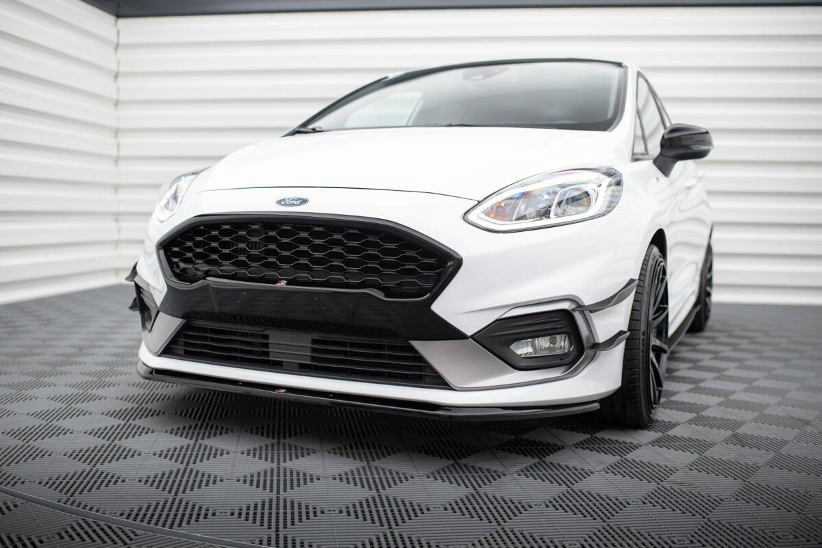 Maxton Design Frontlippe V.3 für Ford Fiesta ST / ST-Line Mk8 Hochglan