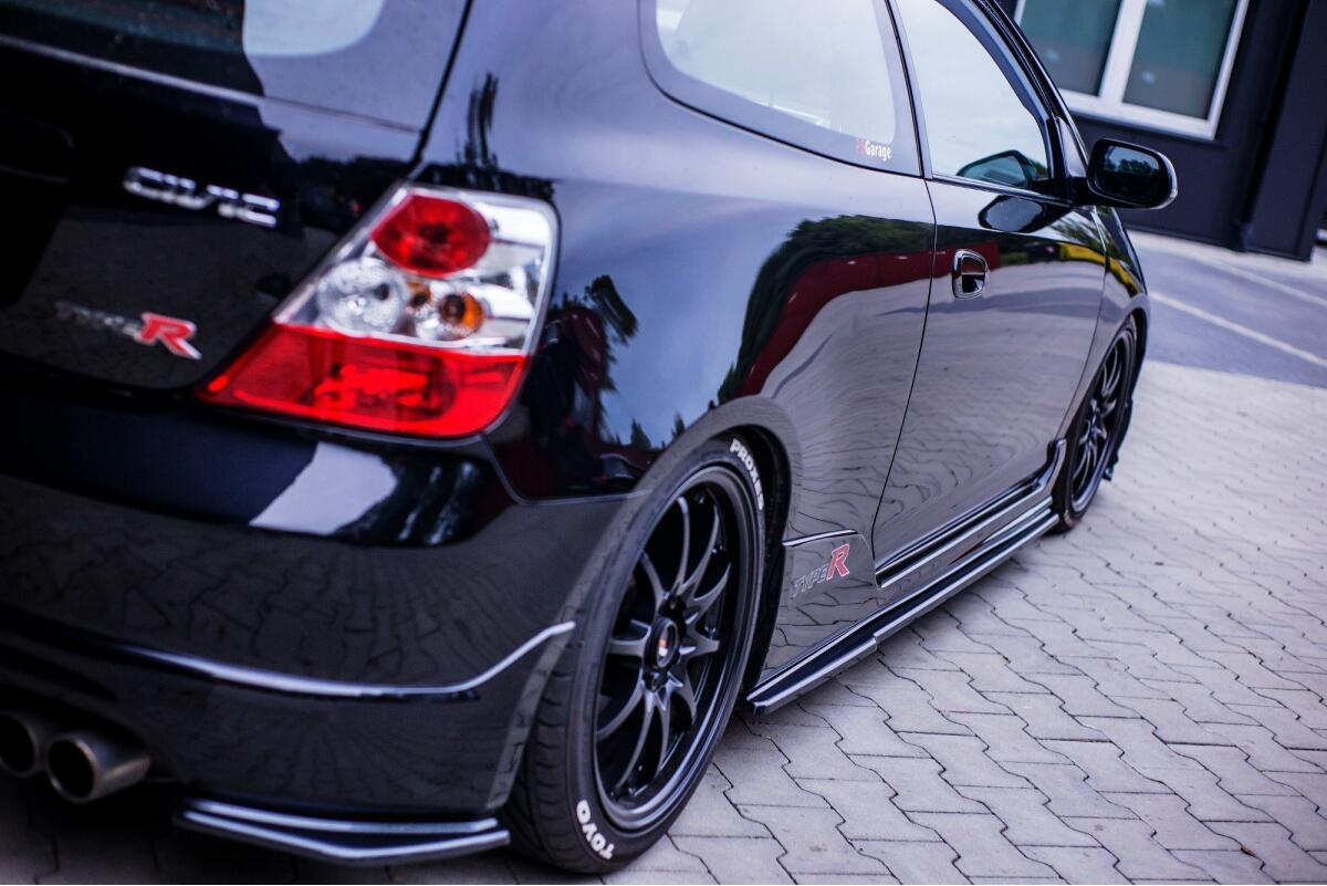 Maxton Design Seitenschweller (Paar) für Honda Civic VII Mk7 (EP3) Typ